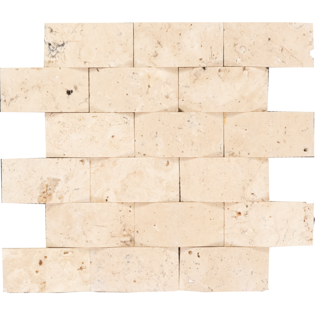 3X6 Snow White Polished Mosaic ® - Keystone Tile