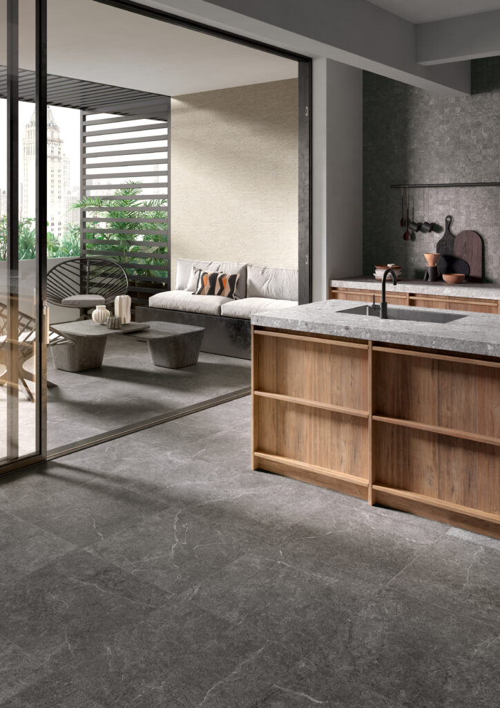 24×48 Holystone Dark Porcelain Pavers - Keystone Tile