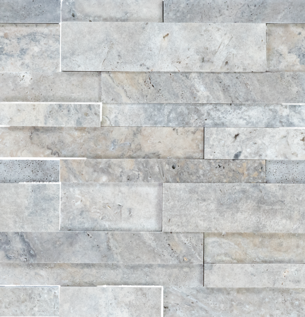 12×12 Nordic Silver Honed 3D Panel Mosaic ® - Keystone Tile
