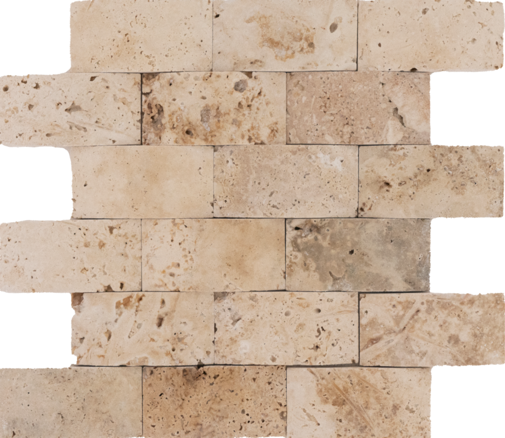 2X4 Tiramisu Honed Braid ® - Keystone Tile
