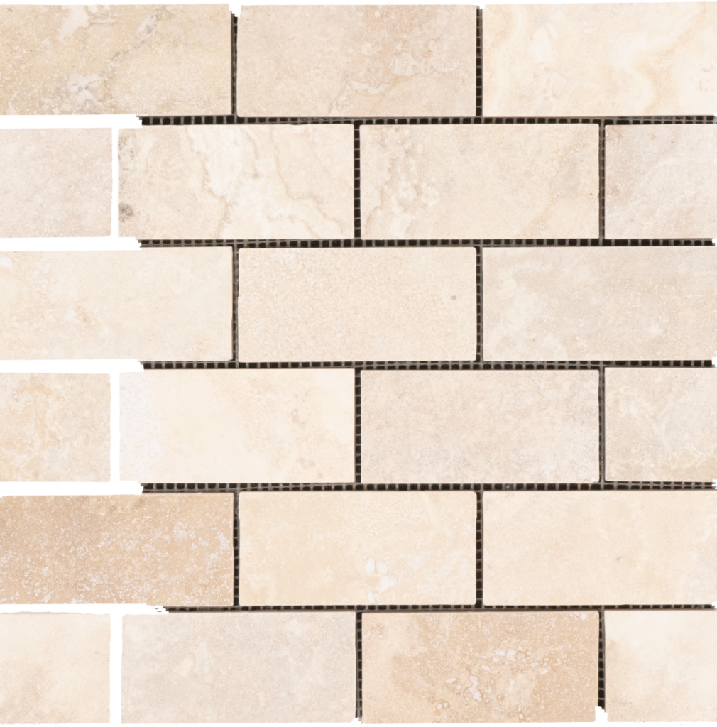 2×4 Tiramisu Honed Mosaic ® - Keystone Tile