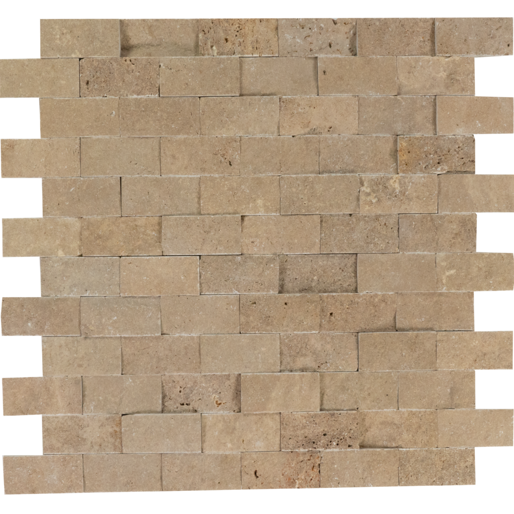 2×4 Noce Split Face - Keystone Tile