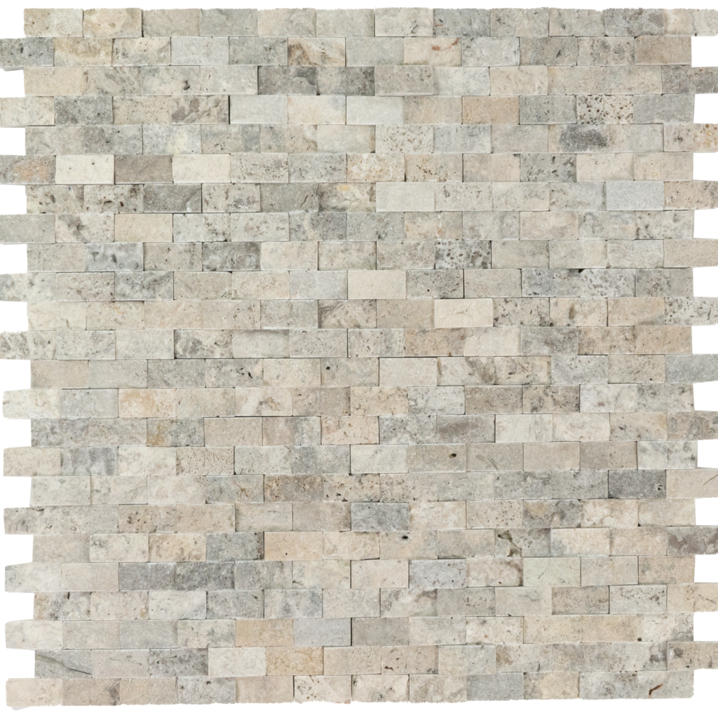 1×2 Nordic Silver Split Face ® - Keystone Tile