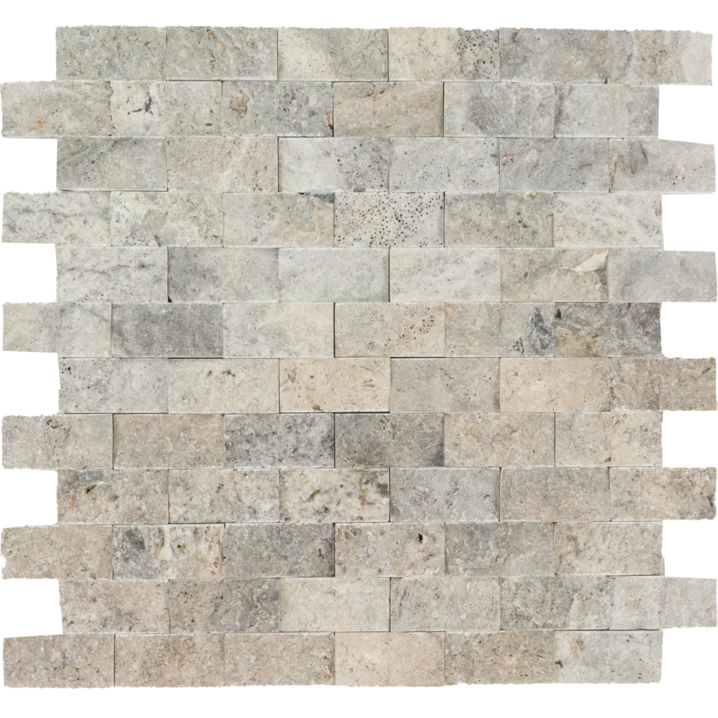 2×4 Nordic Silver Split Face ® - Keystone Tile