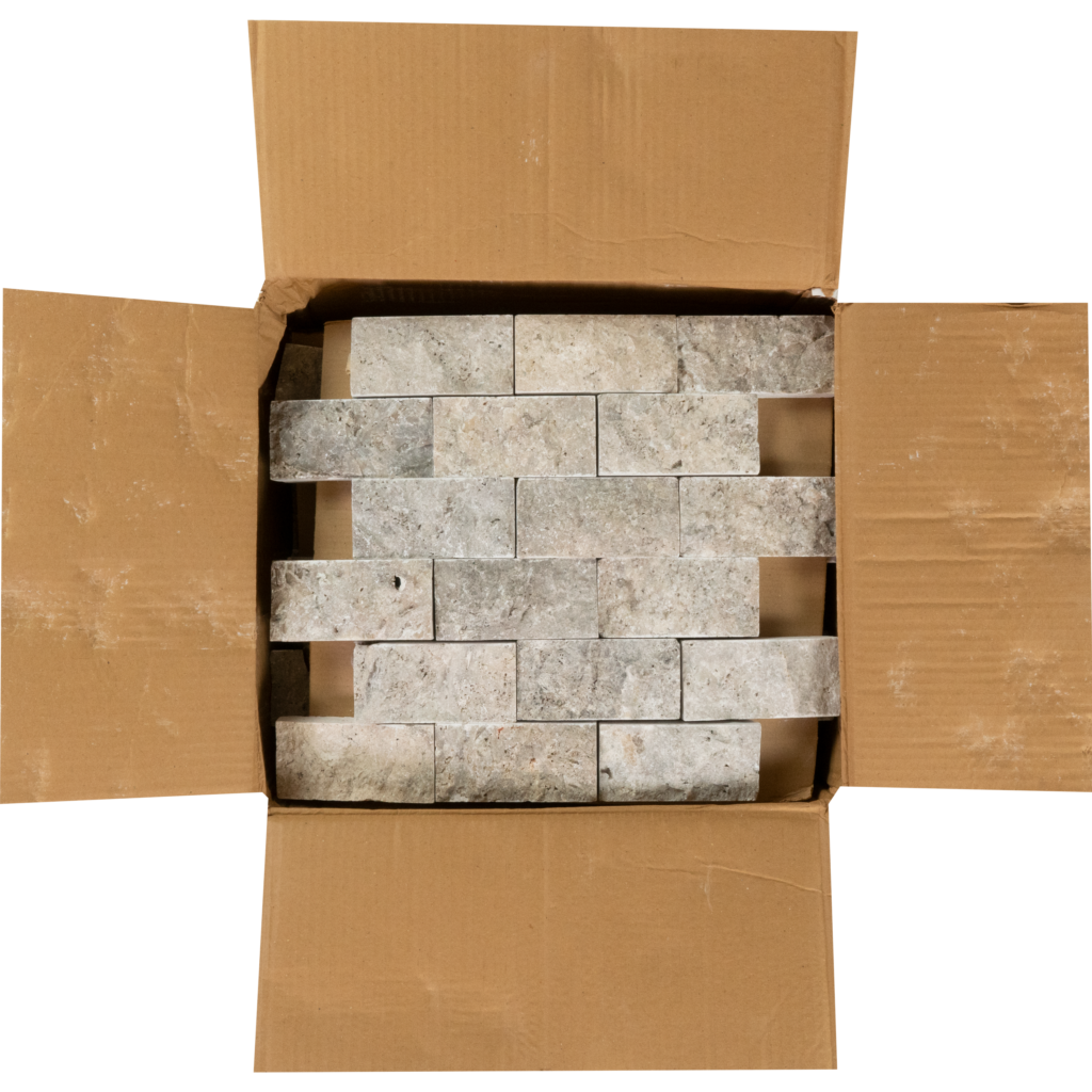 2×4 Nordic Silver Split Face ® - Keystone Tile