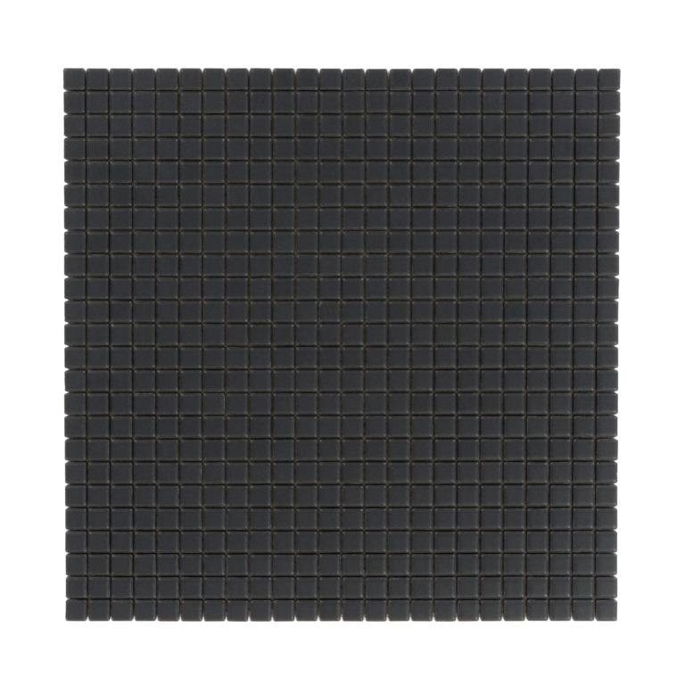 1-2×1-2 Seta Carbone Matt Porcelain Mosaic - Keystone Tile