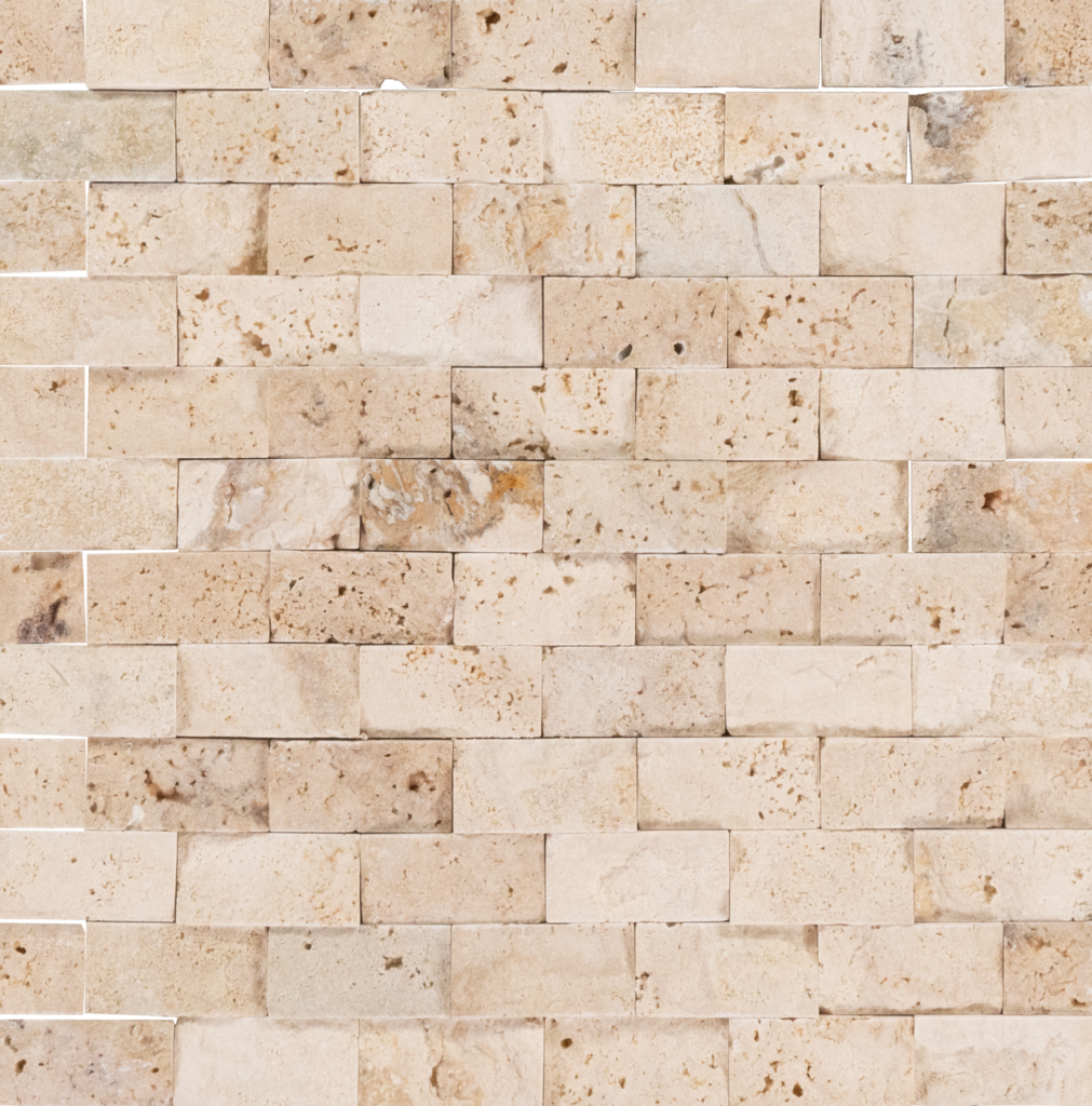 1X2 Tiramisu Split Face ® - Keystone Tile