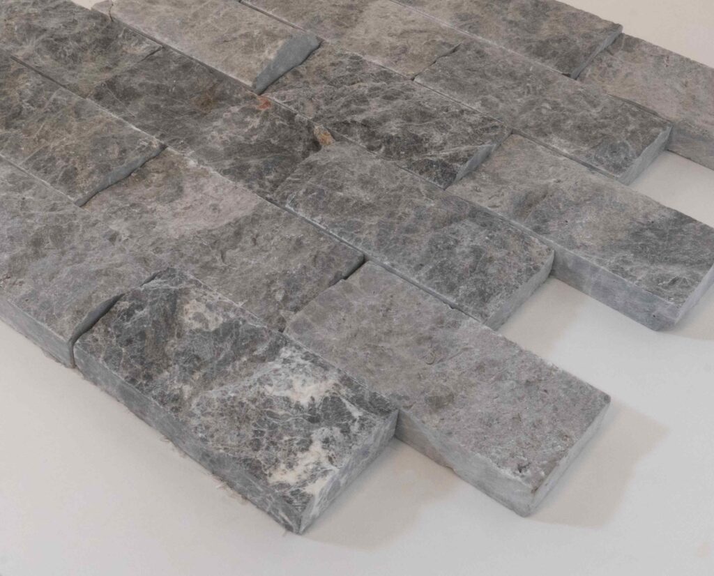 2×4 Cleopatra Gray Split Face ® - Keystone Tile