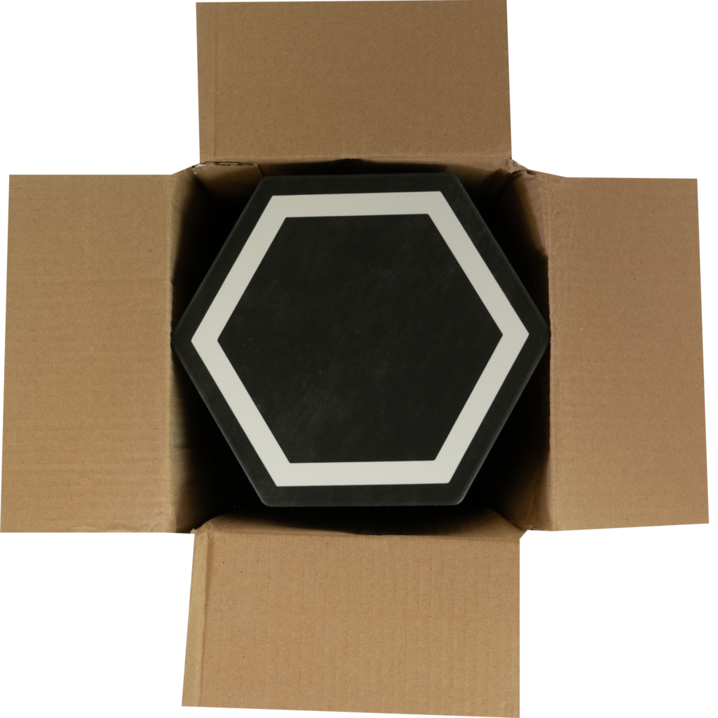 6 Inc hes Examatt Decora Exatarget Nero Porcelain Tile - Keystone Tile