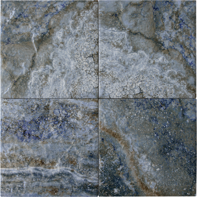 6×6 Jupiter Sky Glossy Porcelain Tile - Keystone Tile