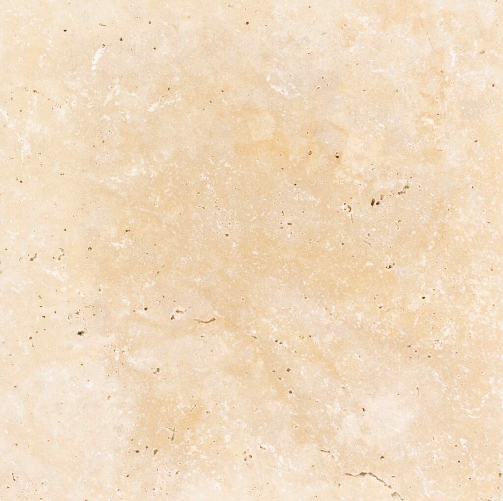 12X12 Ivory Rustic Tumbled PAVERS ® - Keystone Tile