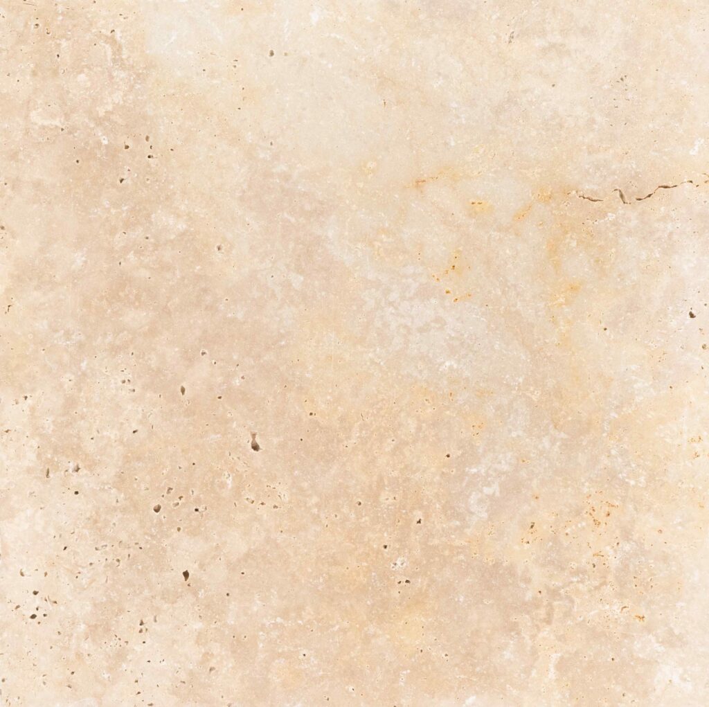 12X12 Ivory Rustic Tumbled PAVERS ® - Keystone Tile