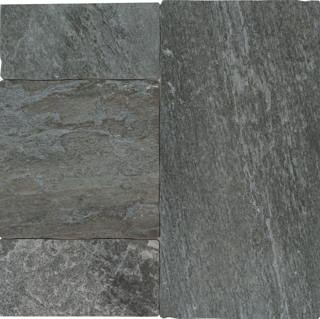 Nativa Nero Multiformato Set Porcelain Tile - Keystone Tile