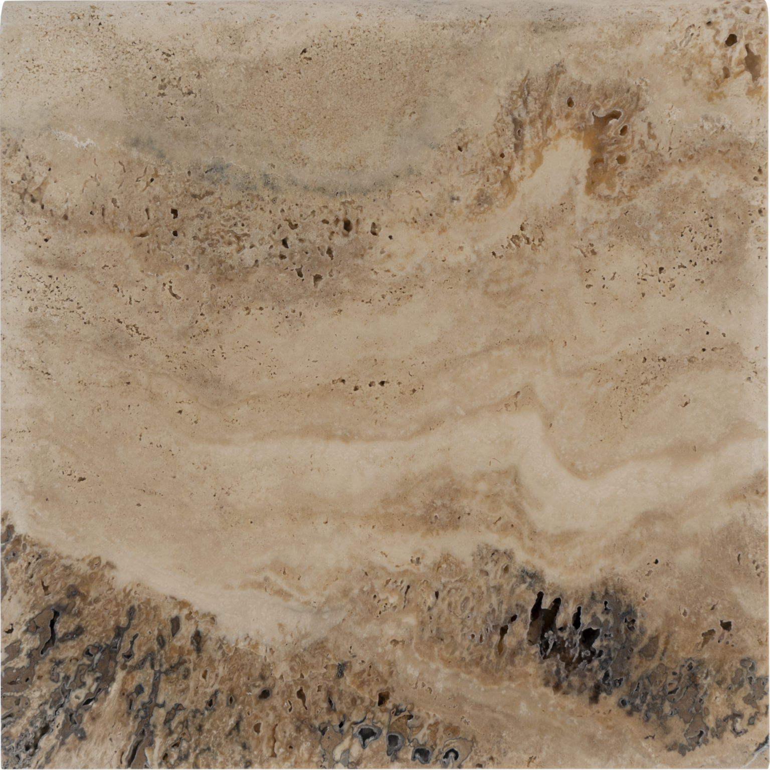 12×12 Tiramisu Bullnose Coping ® - Keystone Tile