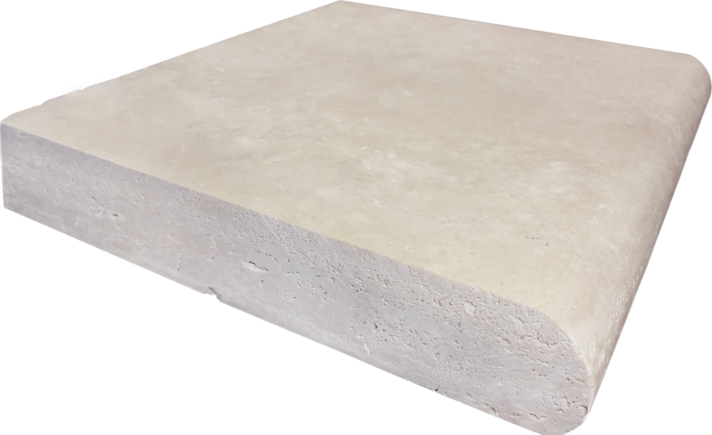 5cm 12X12 Extra Light Bullnose Coping - Keystone Tile