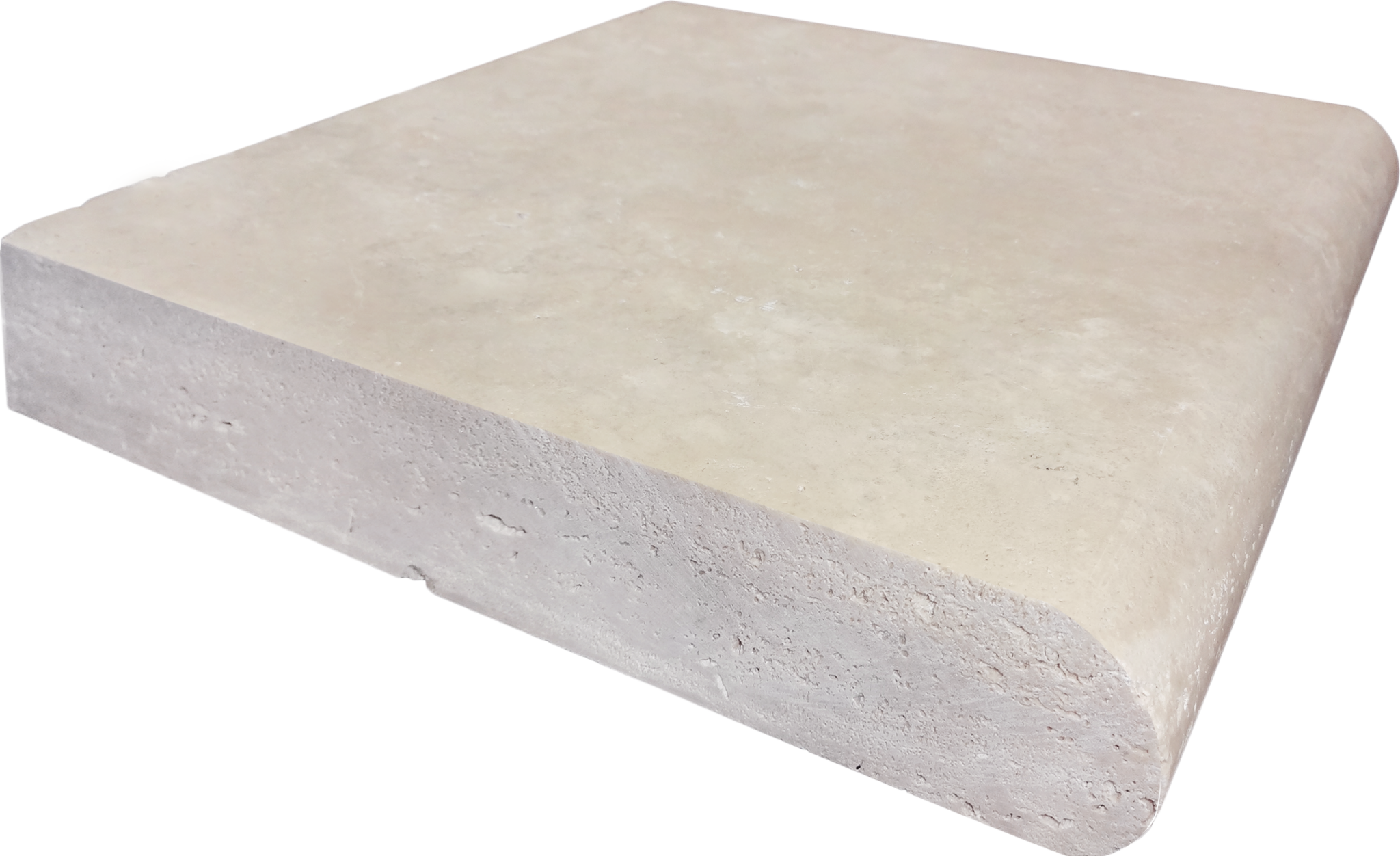 5cm 12X12 Extra Light Bullnose Coping - Keystone Tile