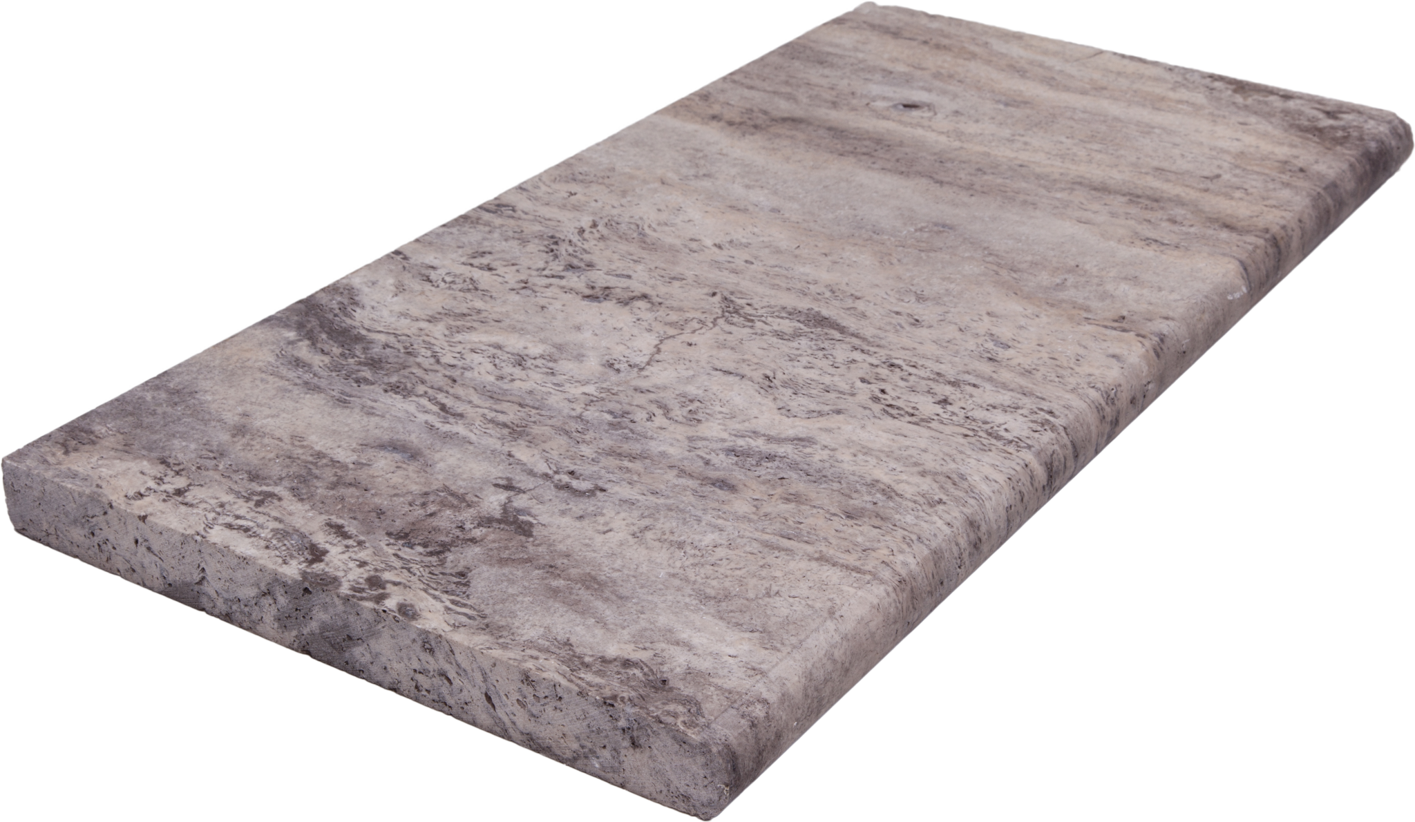 12×24 Nordic Silver Bullnose Coping ® - Keystone Tile