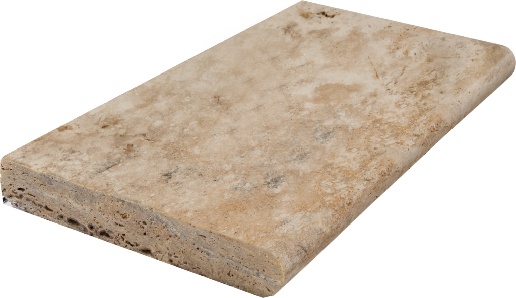 5cm 12×24 Ivory Rustic Bullnose Copping ® - Keystone Tile