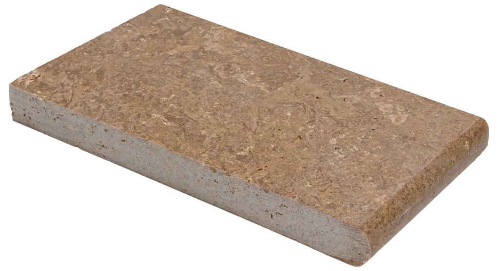 6X12 American Chestnut Bullnose Coping ® - Keystone Tile