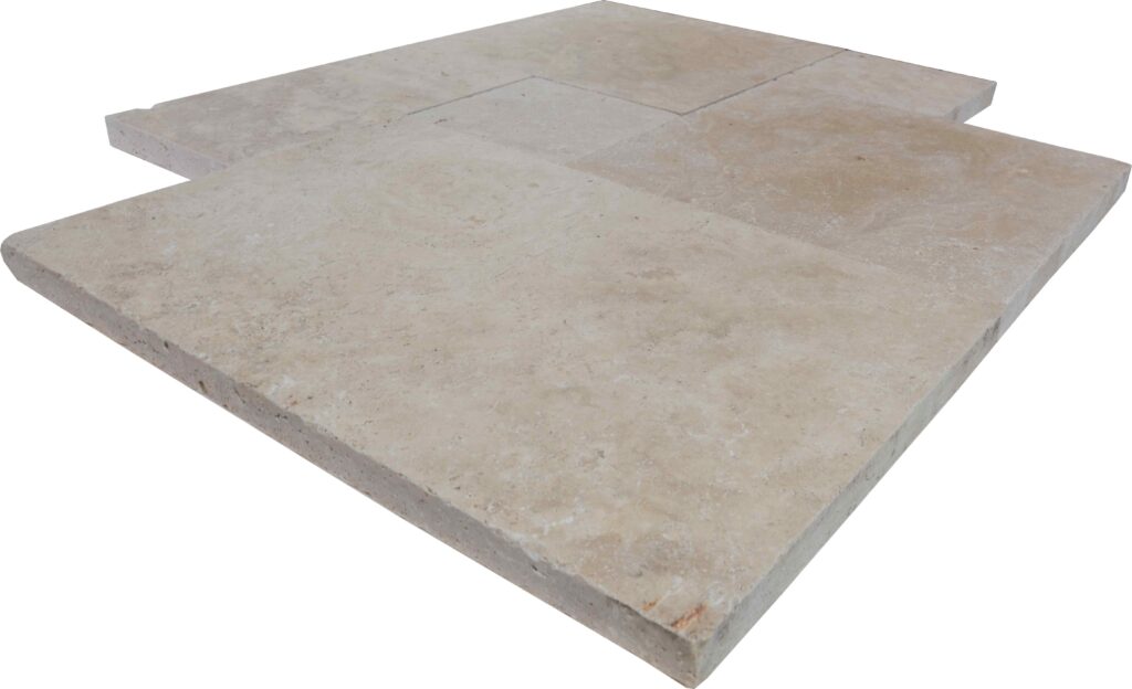 PAVERS Extra Light Tumbled Versailles Pattern - Keystone Tile