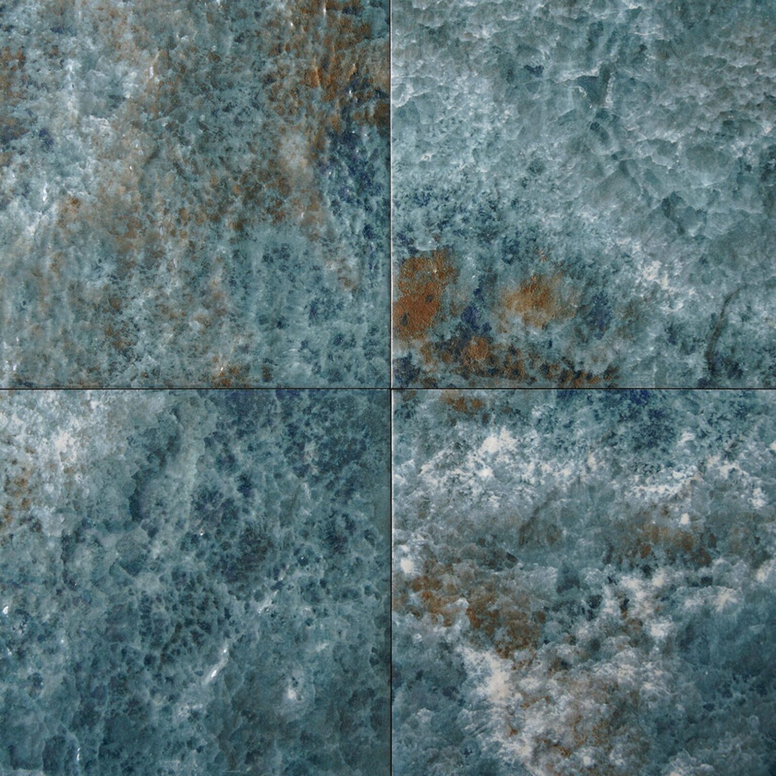 6×6 Moon Emerald Glossy Porcelain Tile - Keystone Tile
