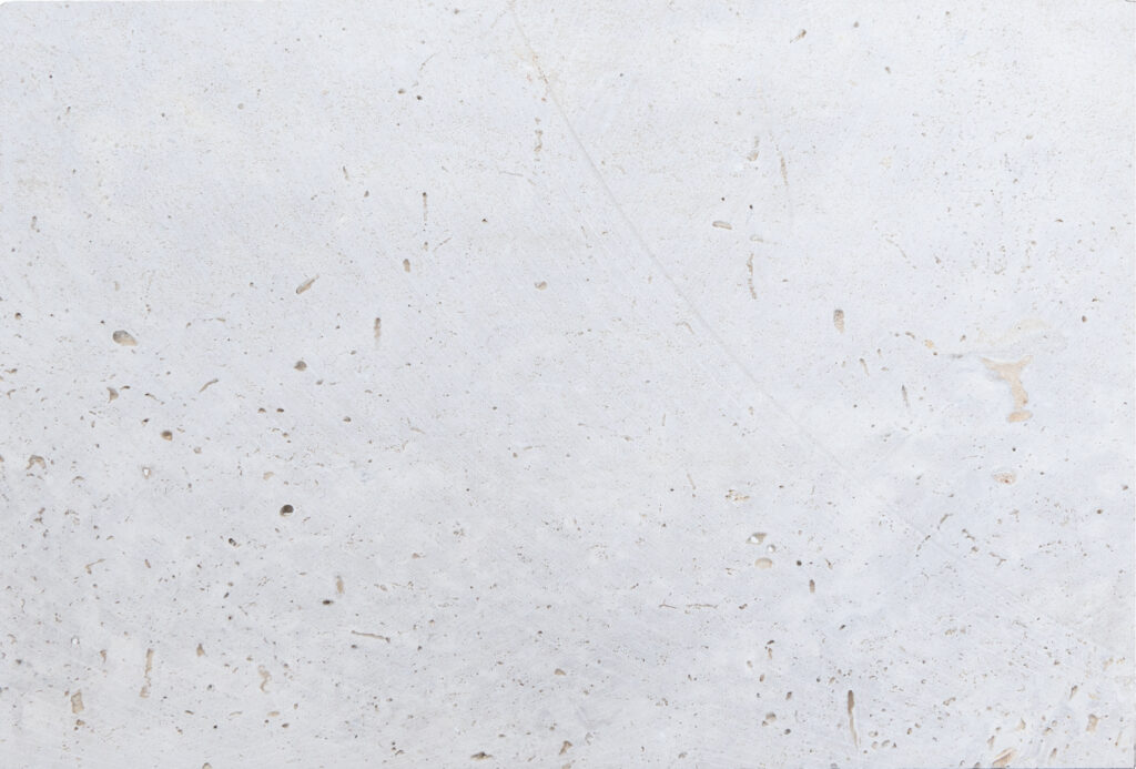 16×24 Extra Light Travertine Chiseled Brushed Tile - Keystone Tile