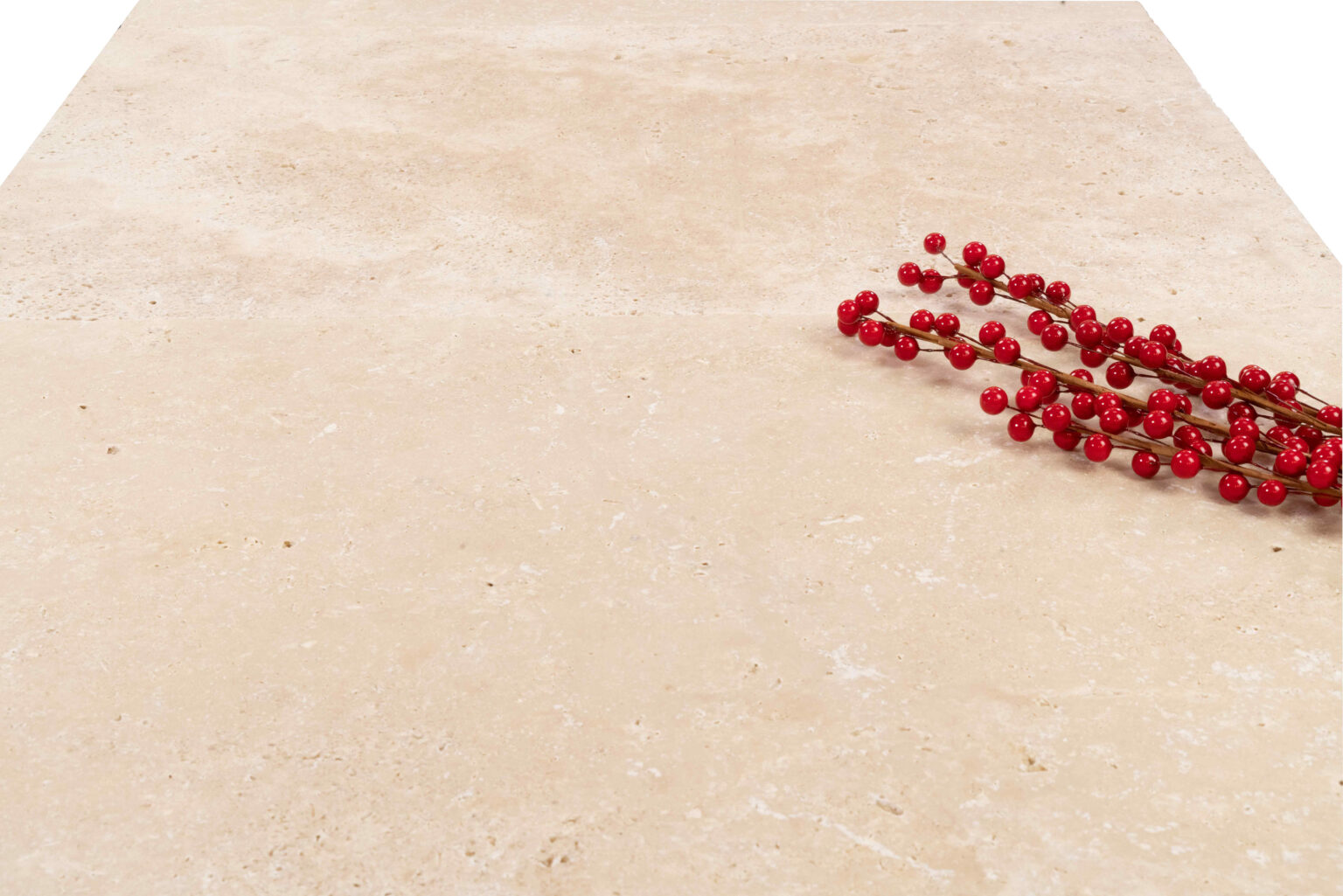 16×24 Extra Light Travertine Tumbled Tile - Keystone Tile