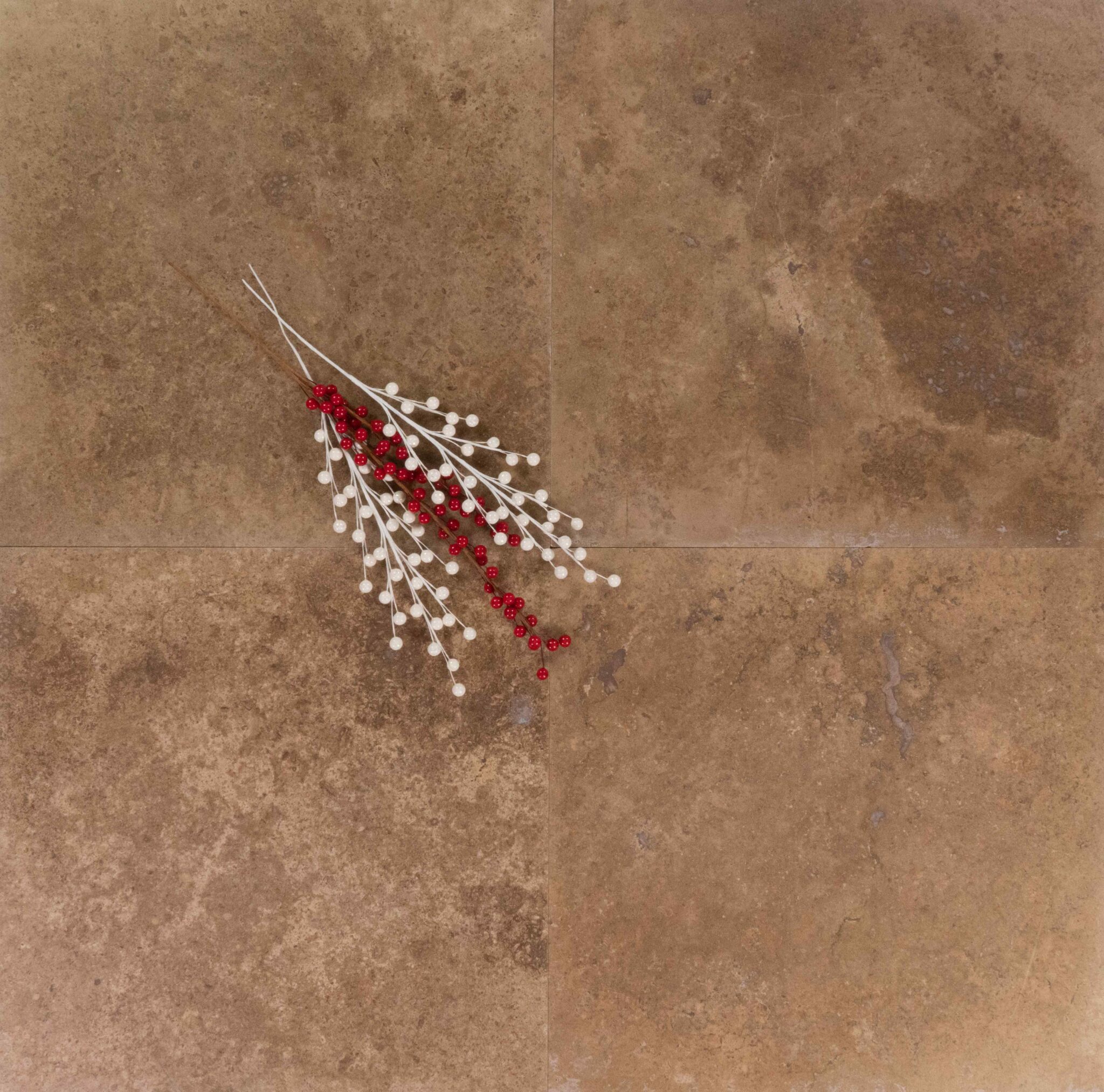 18×18 American Chestnut Travertine Honed Filled Tile ® - Keystone Tile