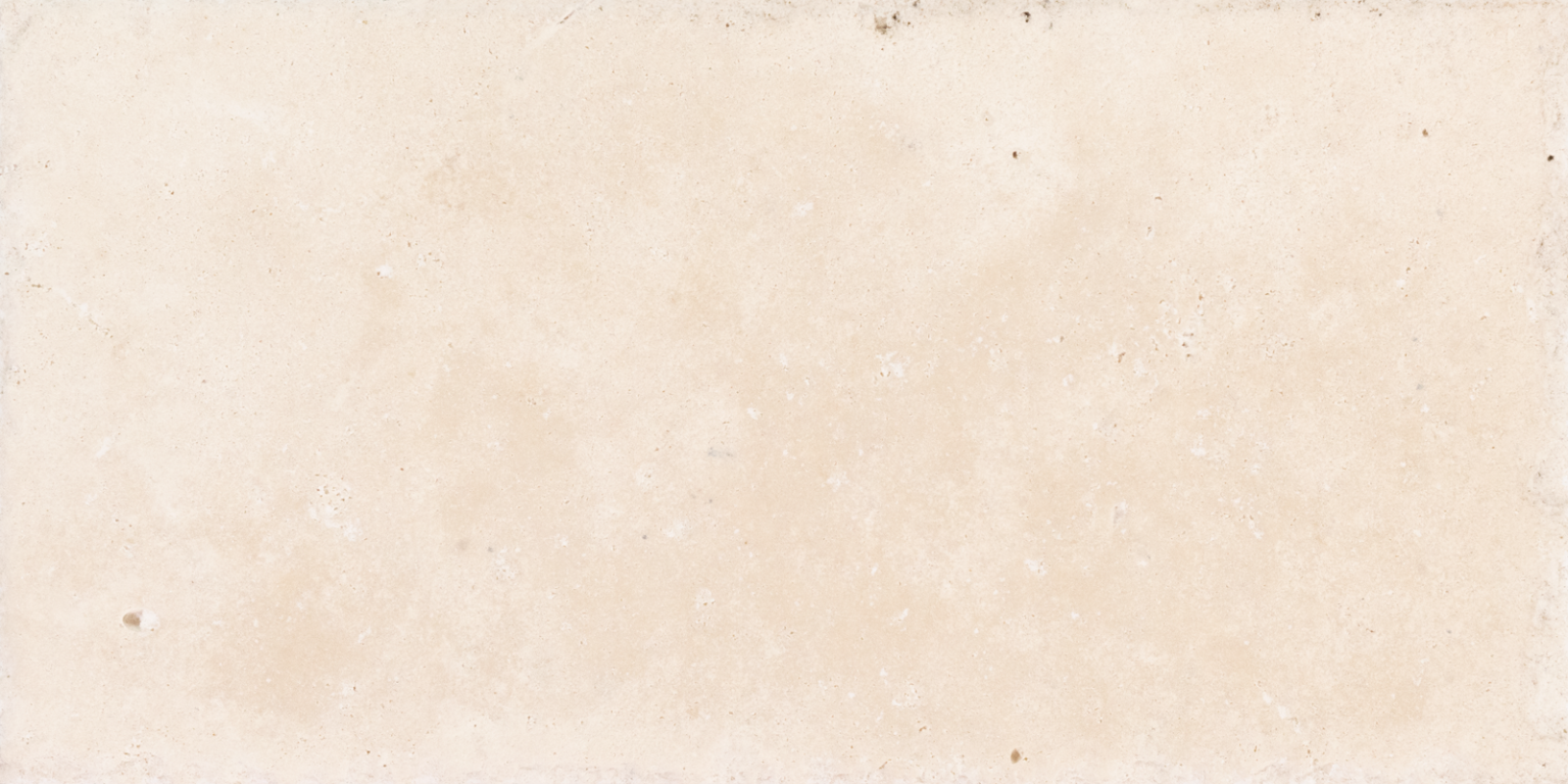 8×16 Extra Light Travertine Chiseled Brushed Tile - Keystone Tile