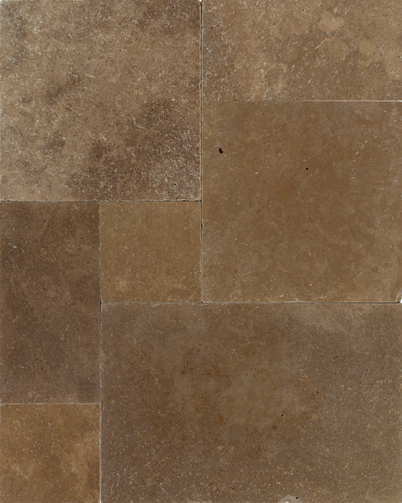 American Chestnut Versailles Pattern Tumbled TILE ® - Keystone Tile