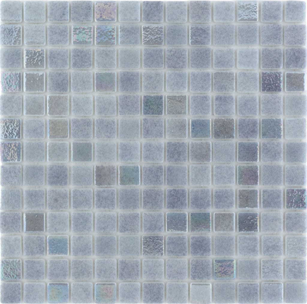 1×1 Iris Volga Glass Mosaic - Keystone Tile