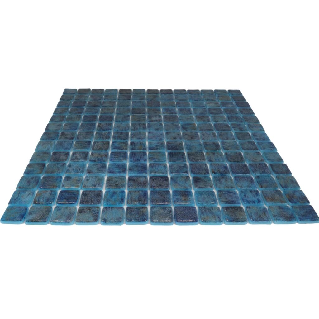 1×1 Fusion Zafiro Glass Mosaic - Keystone Tile