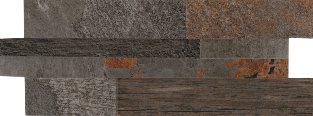 6×16 Fusion Hot Porcelain Ledger - Keystone Tile