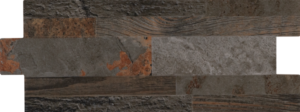 6×16 Fusion Hot Porcelain Ledger - Keystone Tile
