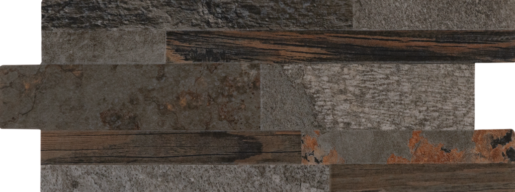6×16 Fusion Hot Porcelain Ledger - Keystone Tile