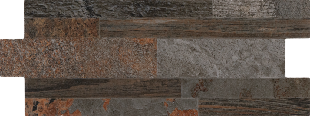 6×16 Fusion Hot Porcelain Ledger - Keystone Tile