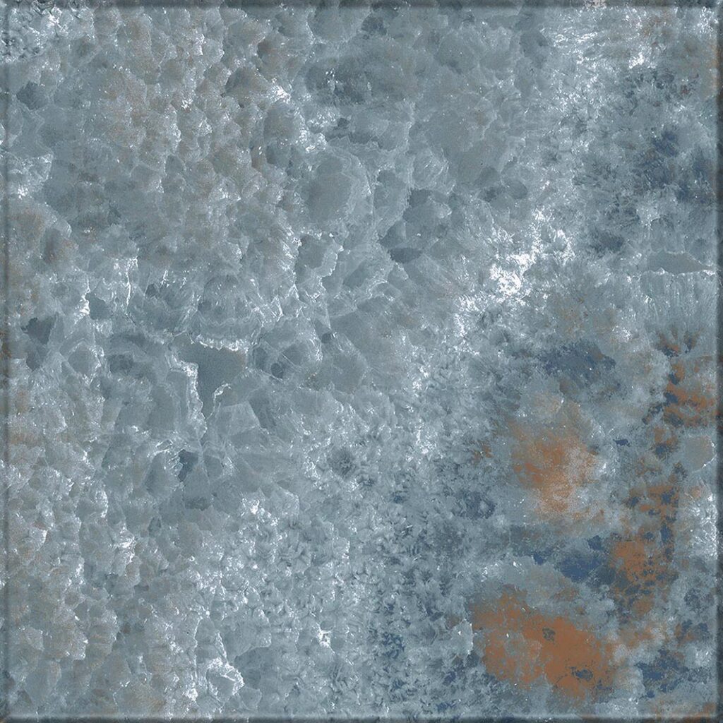 6X6 Moon Emerald Glossy Porcelain Tile - Keystone Tile