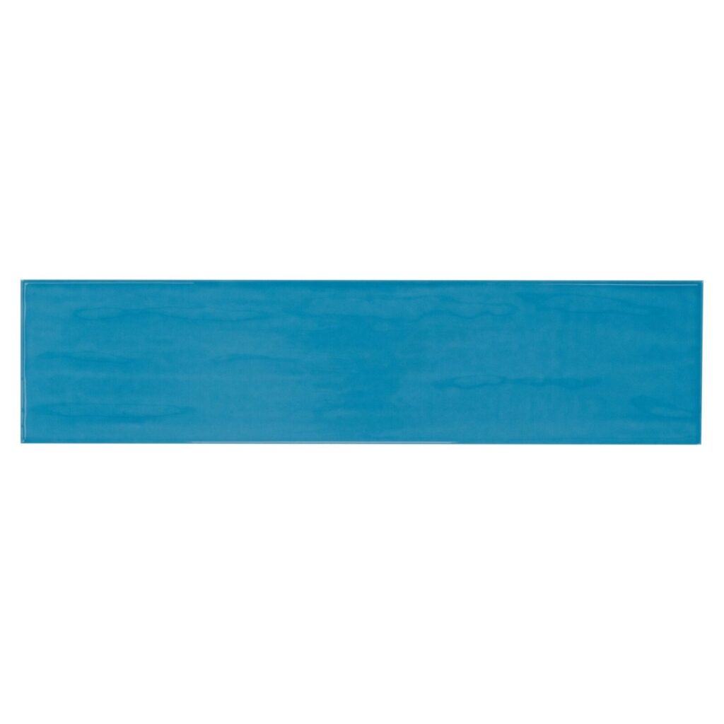 4×16 Joy Azure Glossy Ceramic Tile - Keystone Tile