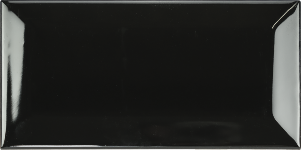 3×6 Diamante Nero Polished Ceramic Tile - Keystone Tile
