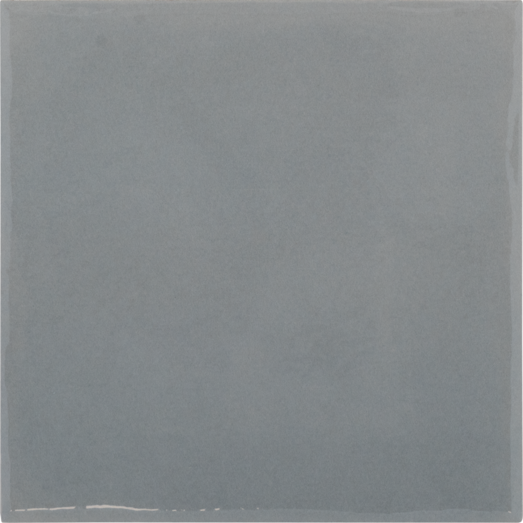 6×6 Maiolica Grigio Glossy Porcelain Tile - Keystone Tile