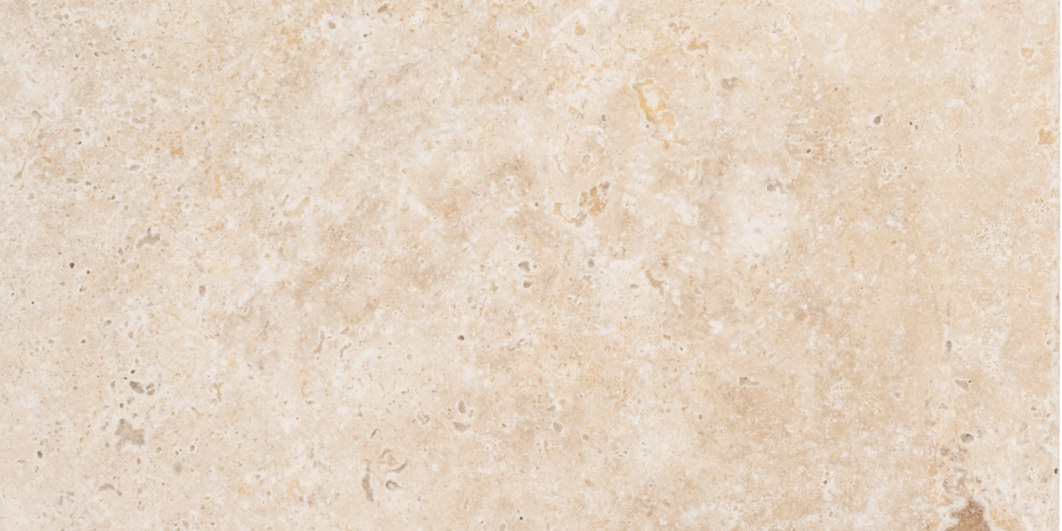 12×24 Light Classic Travertine Tumbled Pavers - Keystone Tile