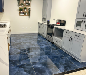 24×48 Onyx Blue Polished Porcelain Tile - Keystone Tile