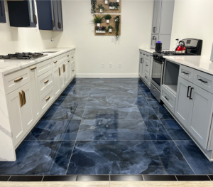 24×48 Onyx Blue Polished Porcelain Tile - Keystone Tile