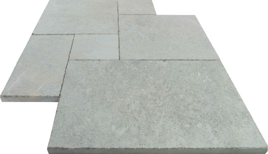 Pavers Blue Moon Sandblasted Versailles Pattern - Keystone Tile